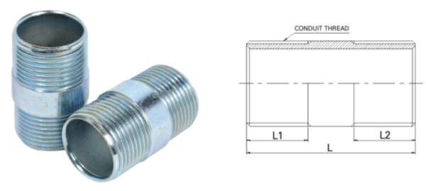 NIPPLE Couplings (Male and Male) for Conduit IMC / RSC – MINH PHAT ...